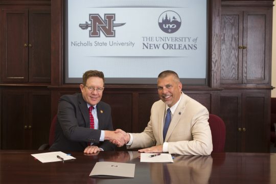 Nicholls, UNO Announce Engineering, Geomatics Partnership - Engineering