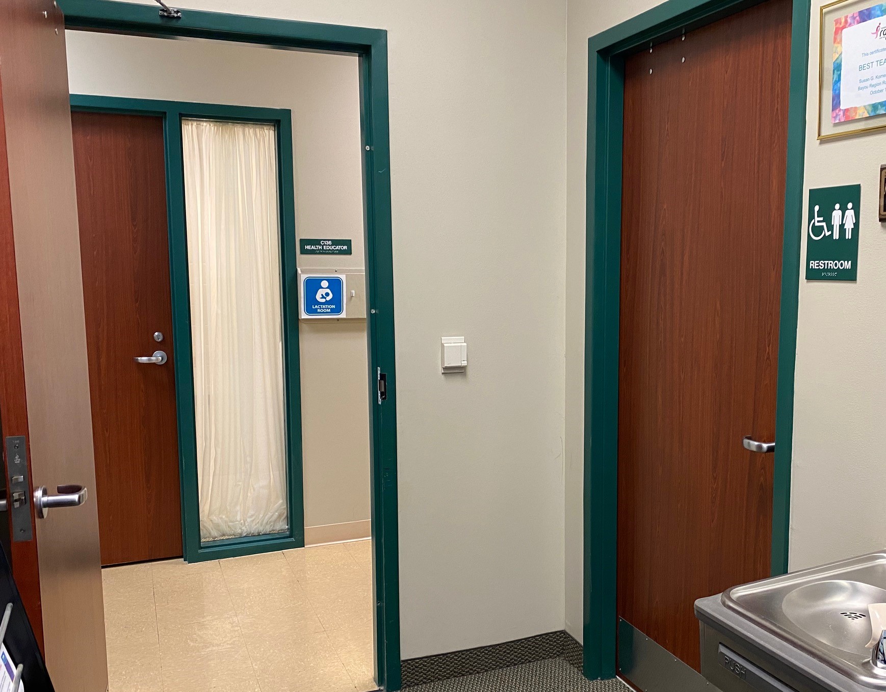 Lactation Room Available - University Health Services
