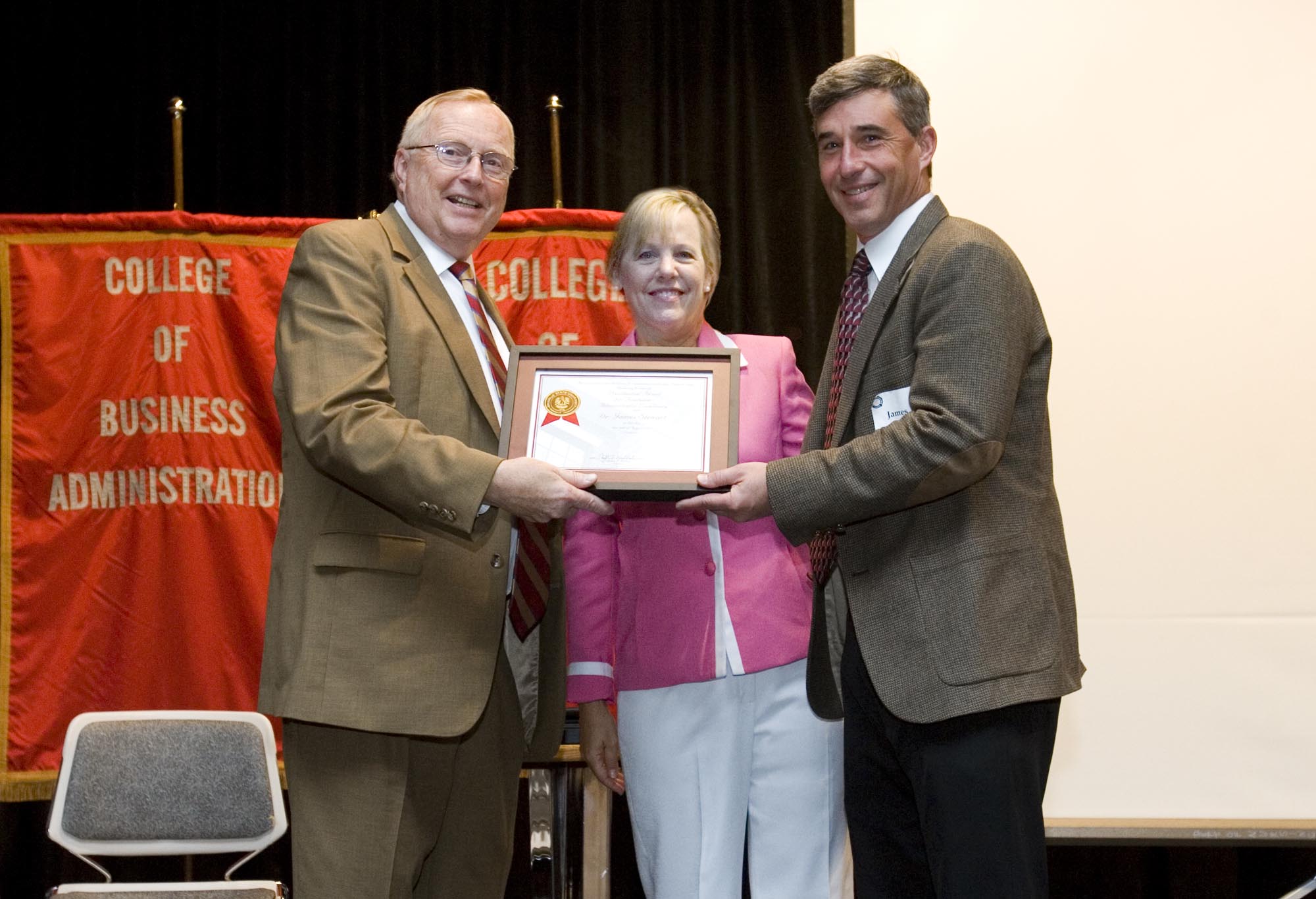 Stewart receives Presidential Award for Administrative Excellence at ...