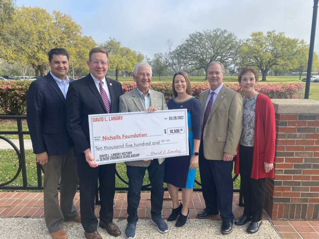 Thibodaux Attorney Creates first Endowed Scholarship for Nicholls ...