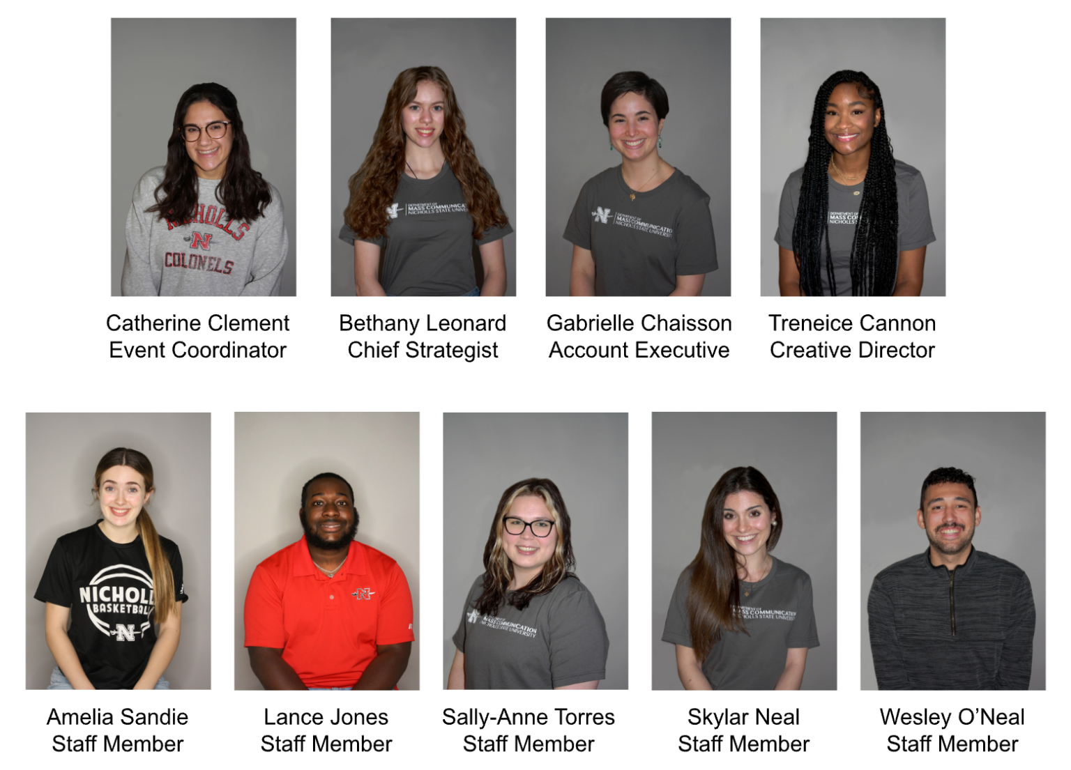 Nicholls Global Communication Institute Recipients Recognized for ...