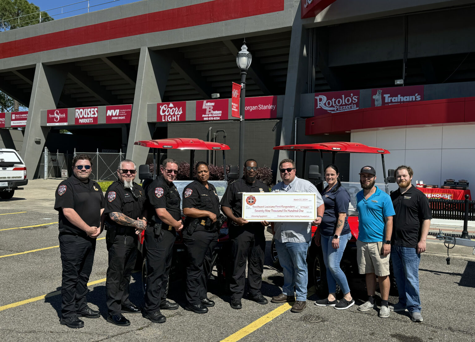 Firehouse Subs Public Safety Foundation and Nicholls State University ...