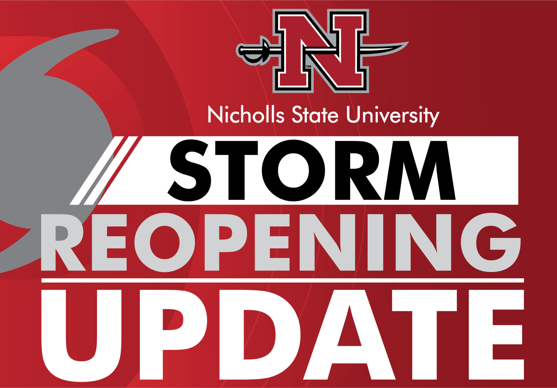 Nicholls Announces Hurricane Francine Reopening Plan - Nicholls News