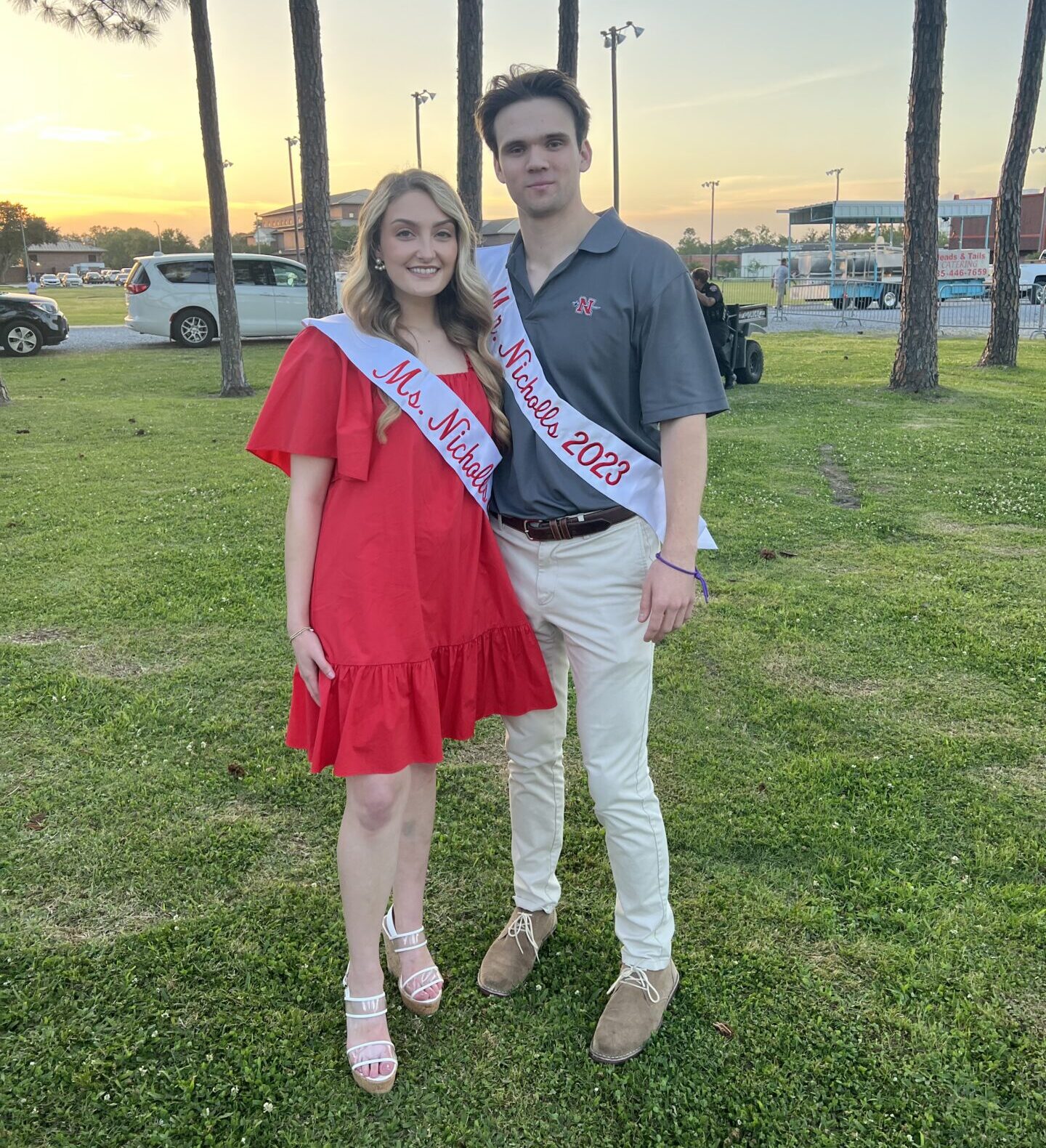 Mr and Ms Nicholls - Student Government Association