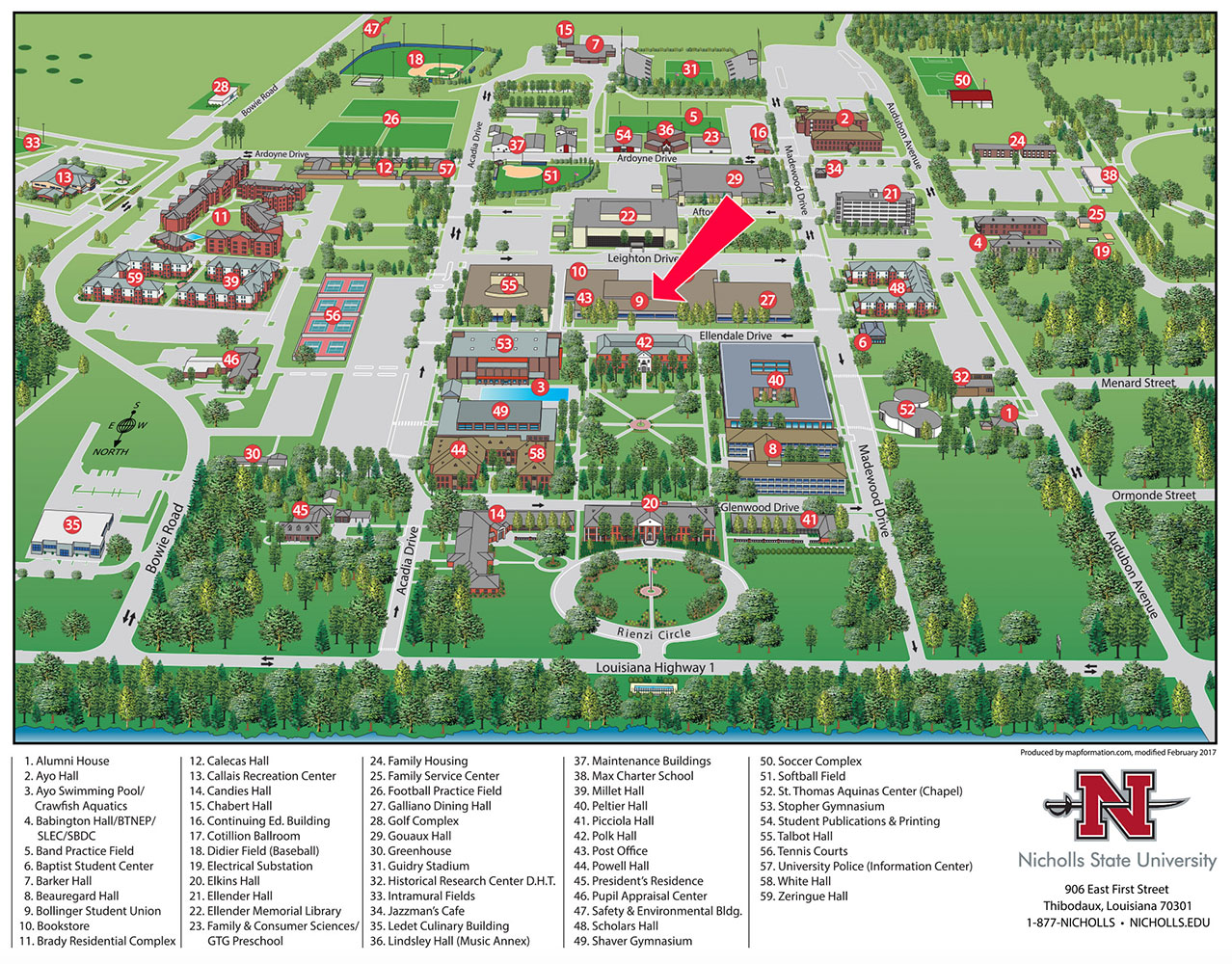 Donald G Bollinger Memorial Student Union - Donald G. Bollinger ...